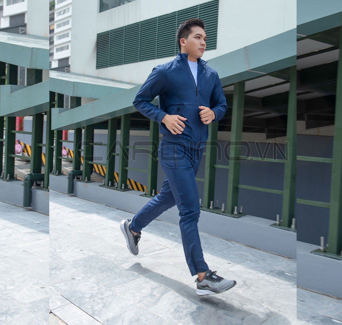 Bộ quần áo gió thu Đông Cardino BG002