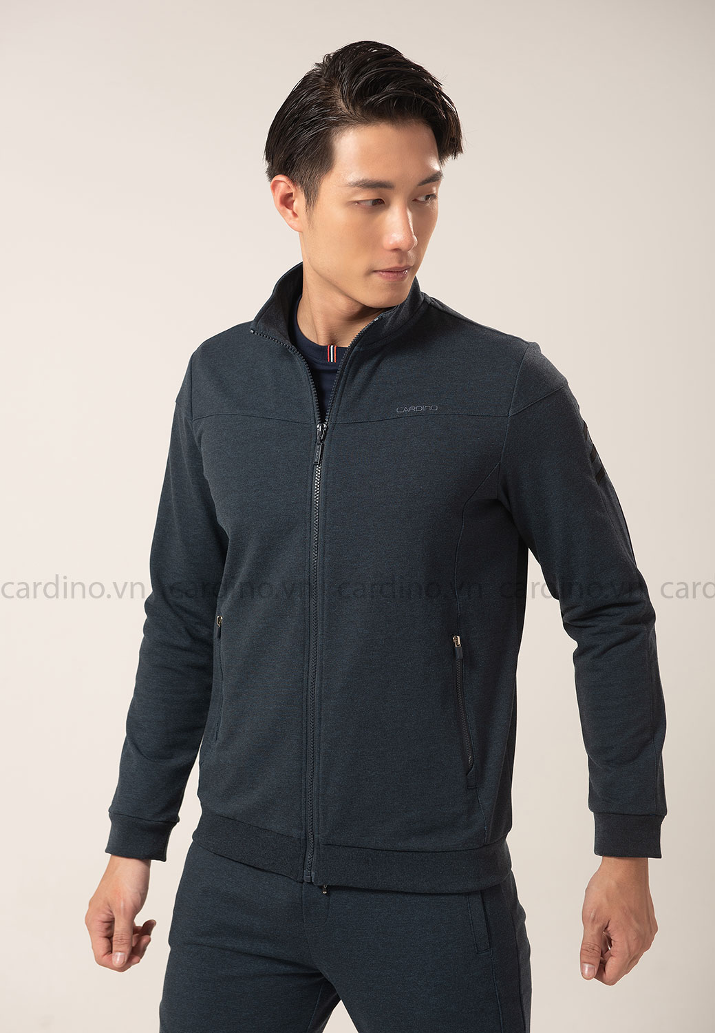 Áo nỉ da cá nam cardino Việt Nam ND003